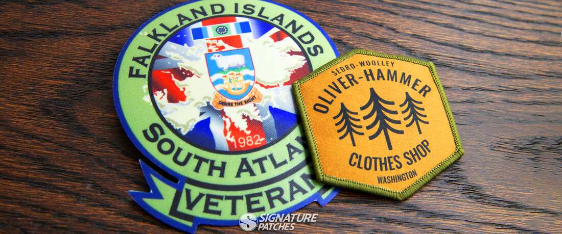 Printed Patches | Heat Transfer Dye Sublimated - Signature Patches